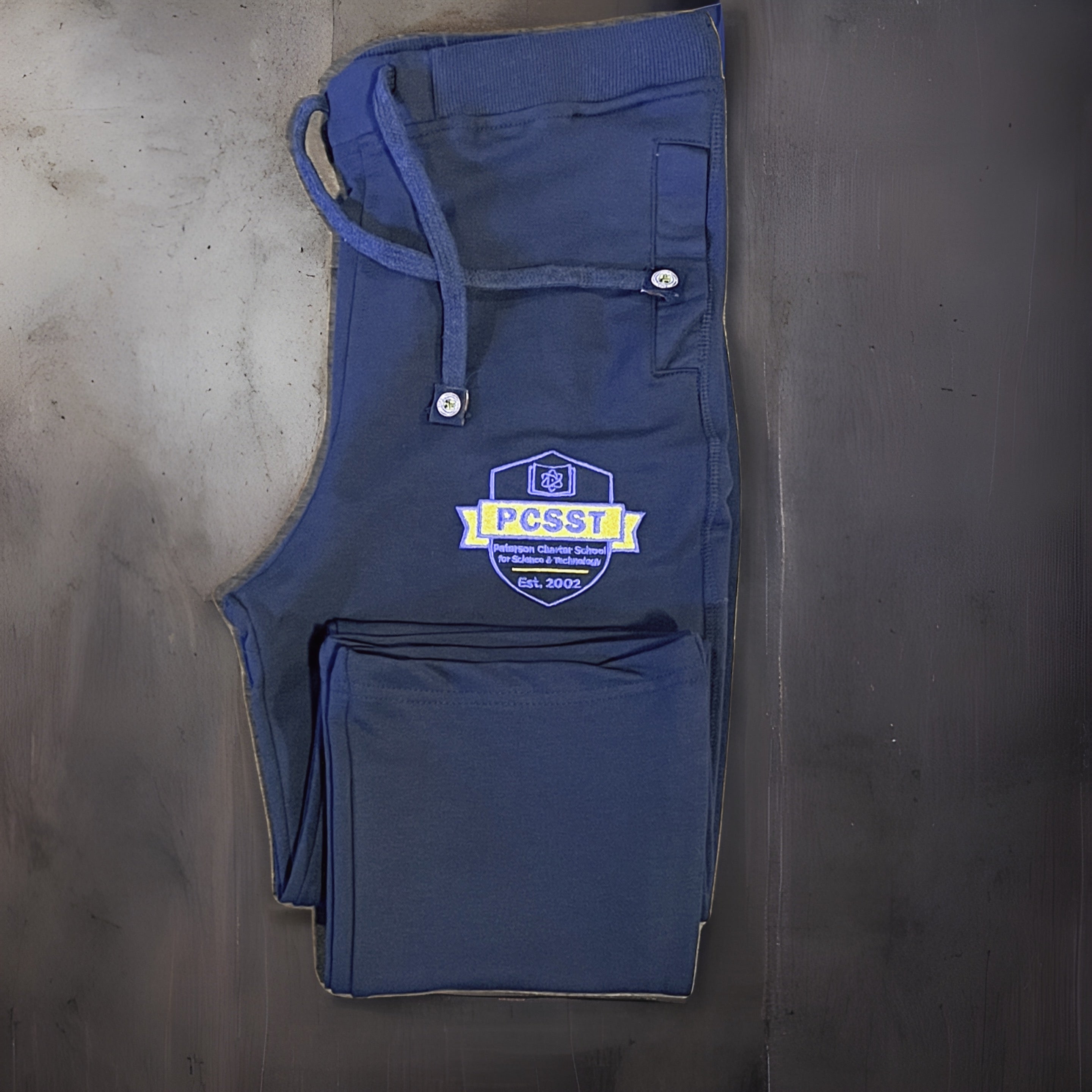 PCSST NEW LOGO UNISEX SWEATPANTS (NAVY) | YNK Store